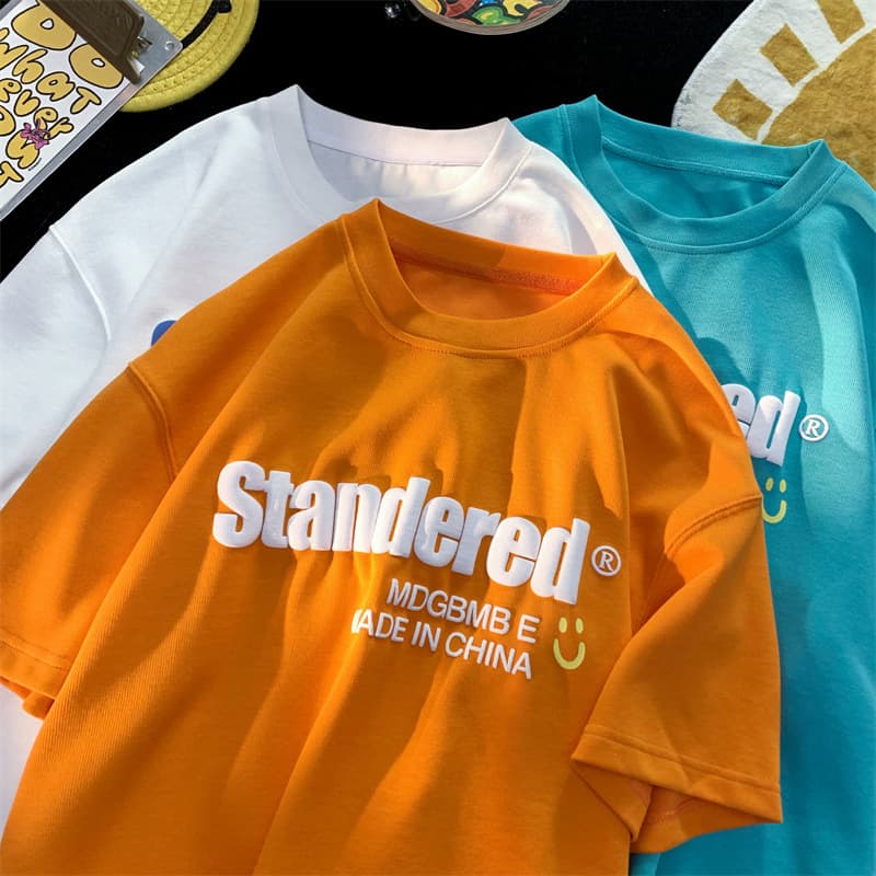 3D Print Puff T-Shirts Custom Men's Oversized