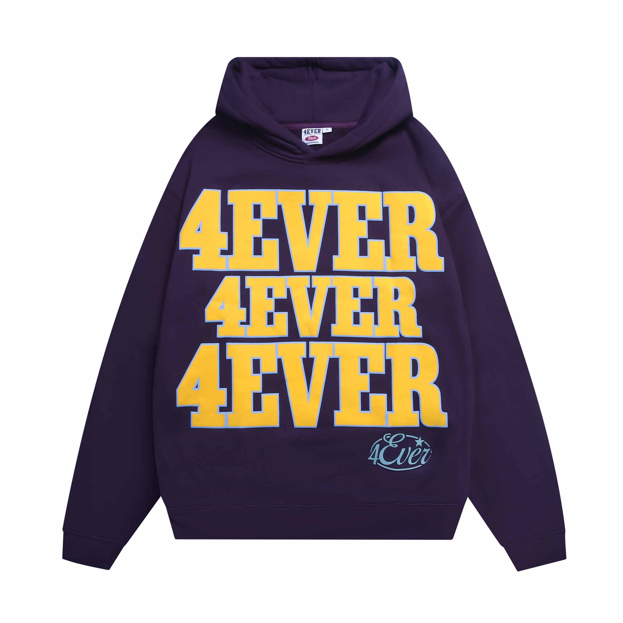 Vintage Custom Letter Logo 100% Cotton Men's Puff Print Hoodie | Best ...
