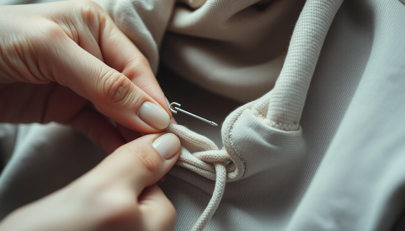 How to Get Hoodie String Back In - Quick Guide